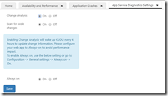Azure – Better troubleshooting tools for Azure Web Apps (preview)