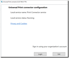 Azure – New cloud print experience (Universal Print) (Preview)