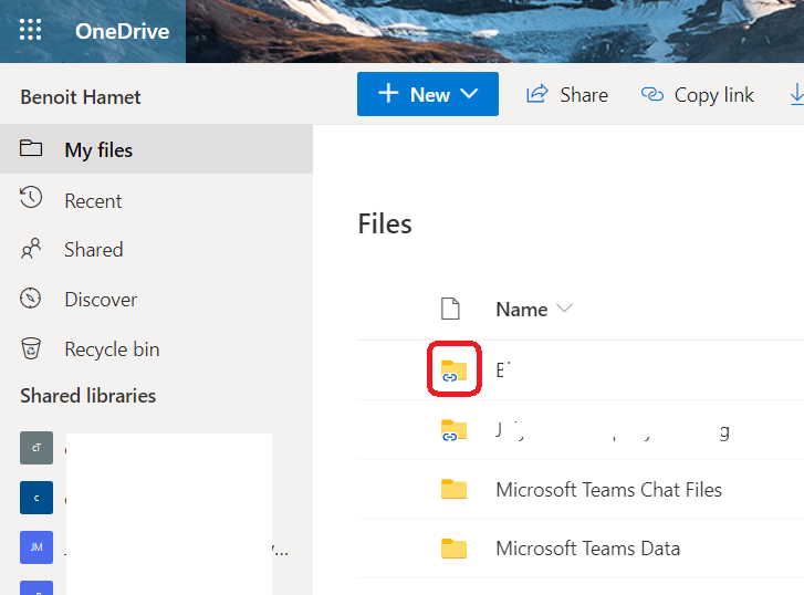 OneDrive You Can Now Add A Shortcut To A Shared Content In Your Files