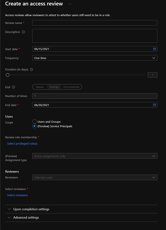 Azure Ad You Can Now Review The Access Of Service Principals 