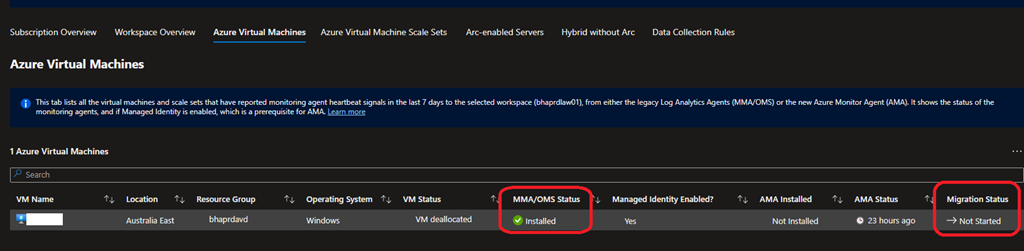 Azure – Get ready for depreciation of the legacy Log Analytics agent ...