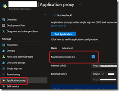 Azure AD – You can now set an Azure AD Application Proxy app in ...