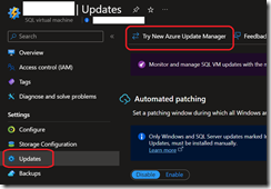 Azure – You can now use Azure Update Manager to update SQL Server on ...